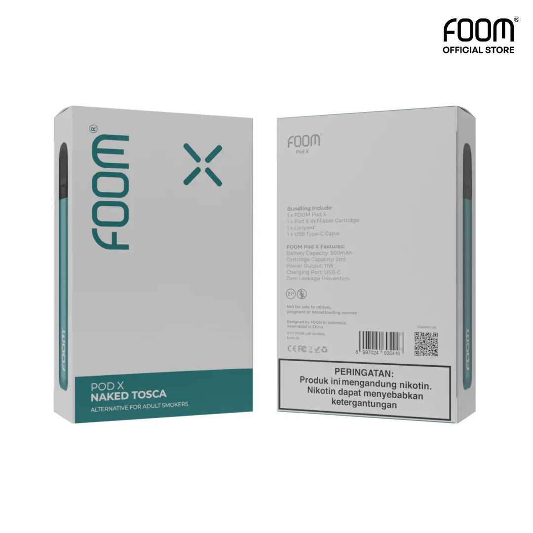 Pod X - Naked Tosca | FOOM Lab Global
