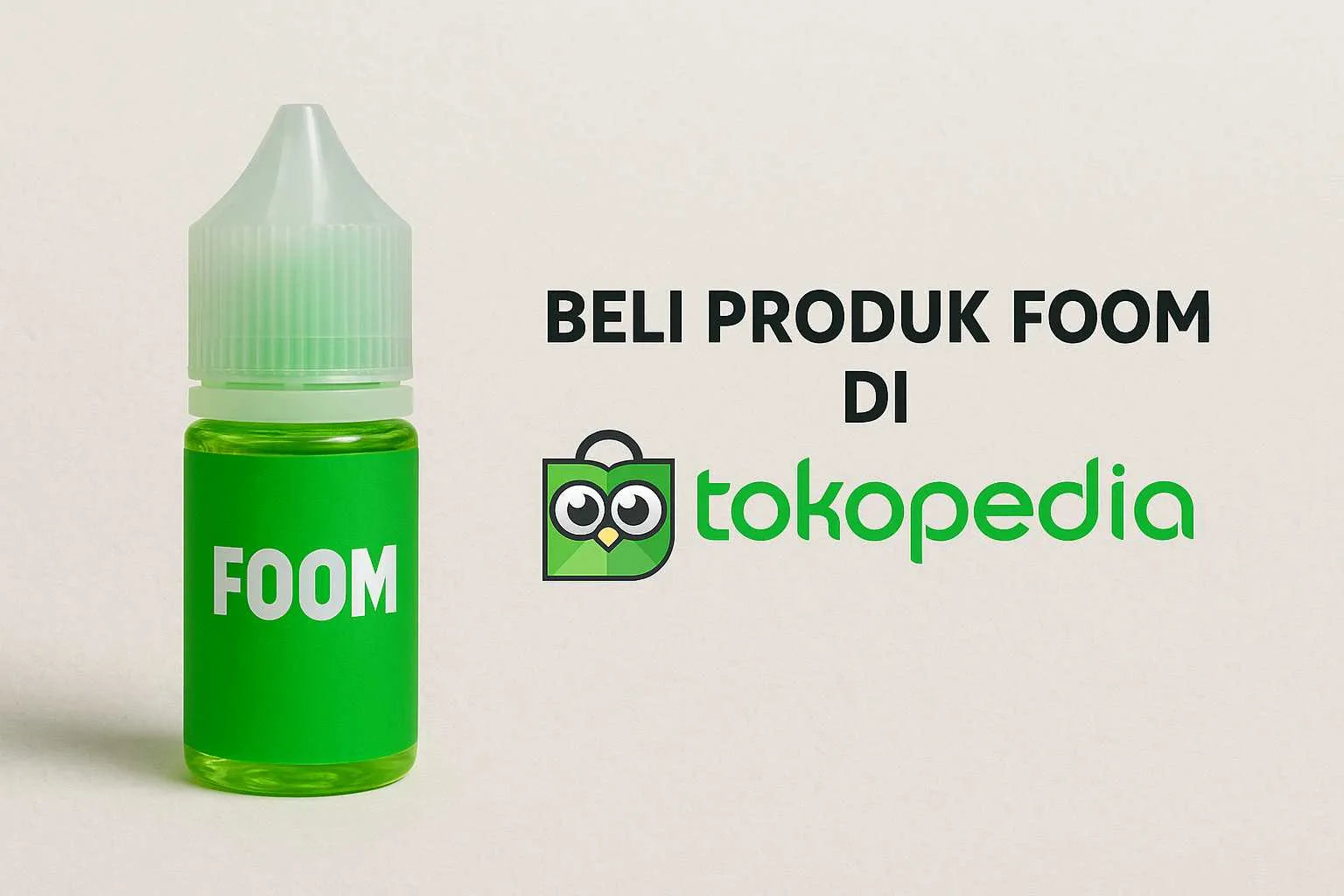 Cara Mudah Beli Produk FOOM di Tokopedia | FOOM Lab Global