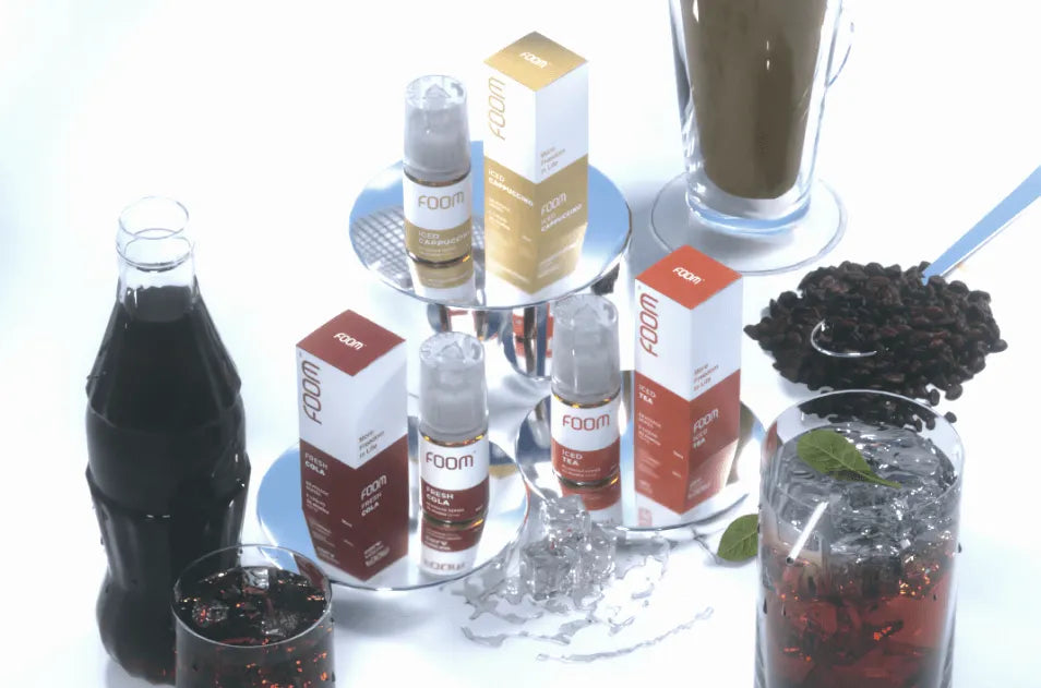 Mengulik varian rasa liquid saltnic Beverage series FOOM