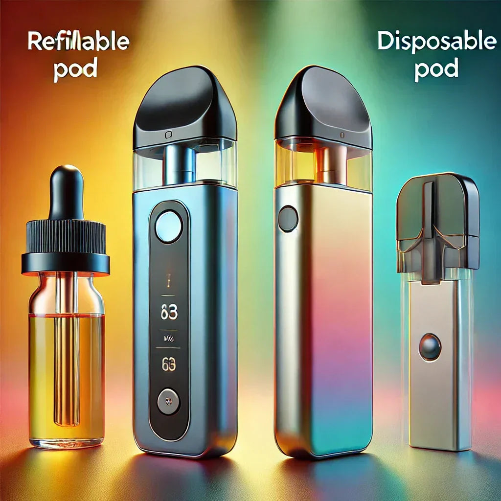 Pengertian Refillable Pod dan Disposable Pod dalam Vaping | FOOM Lab Global