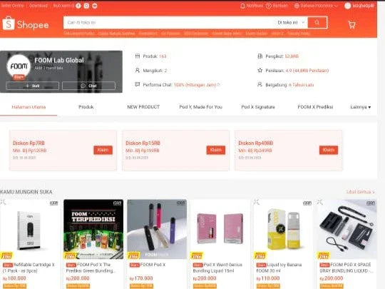 Panduan Lengkap Belanja Produk FOOM di Shopee | FOOM Lab Global