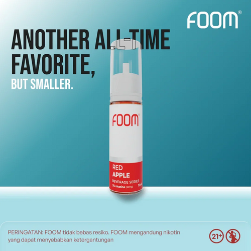 [NEW] FOOM Red Apple - 15 ml Series | FOOM Lab Global