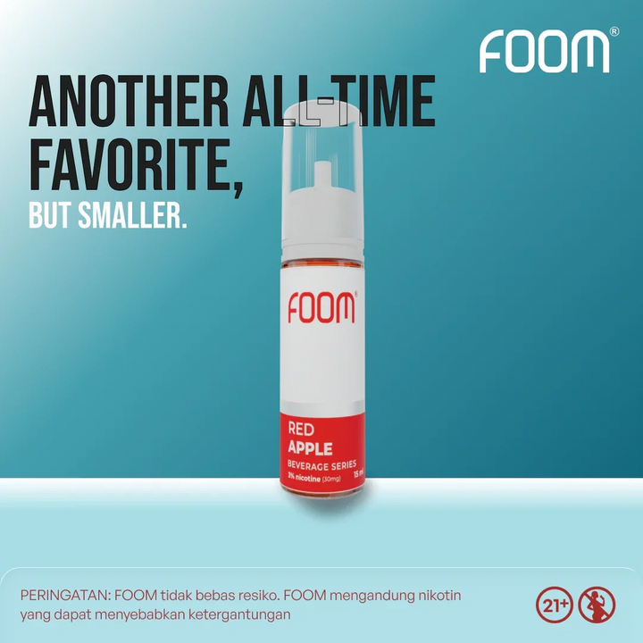 [NEW] FOOM Red Apple - 15 ml Series | FOOM Lab Global