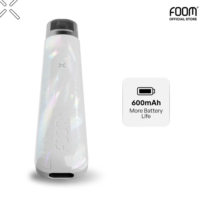FOOM POD X SIGNATURE - WHITE CRYSTAL | FOOM Lab Global