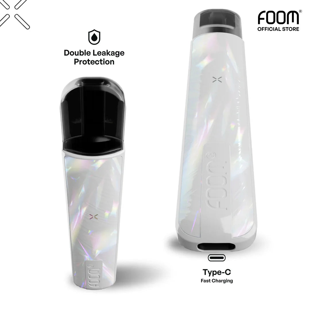 FOOM POD X SIGNATURE - WHITE CRYSTAL | FOOM Lab Global