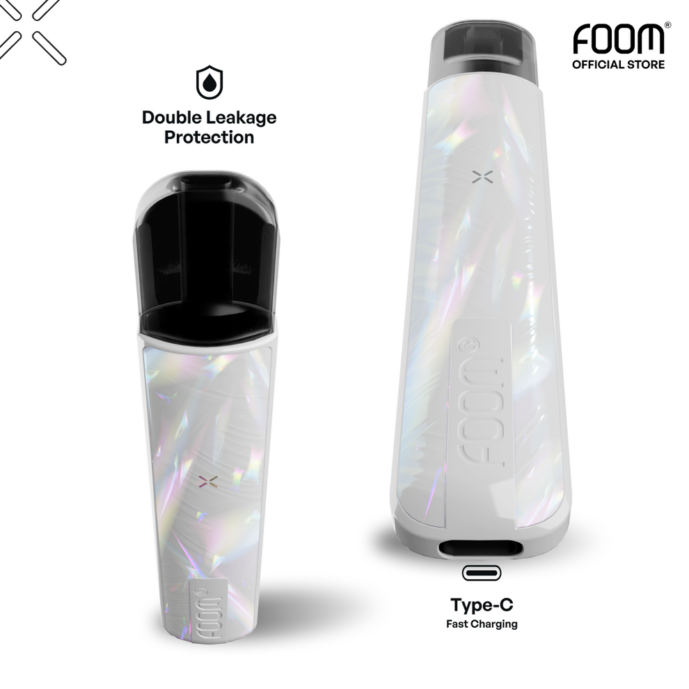 FOOM POD X SIGNATURE - WHITE CRYSTAL | FOOM Lab Global