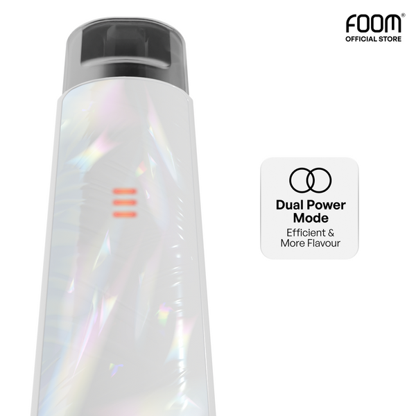 FOOM POD X SIGNATURE - WHITE CRYSTAL | FOOM Lab Global