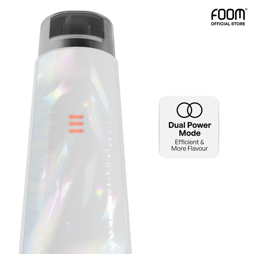FOOM POD X SIGNATURE - WHITE CRYSTAL | FOOM Lab Global