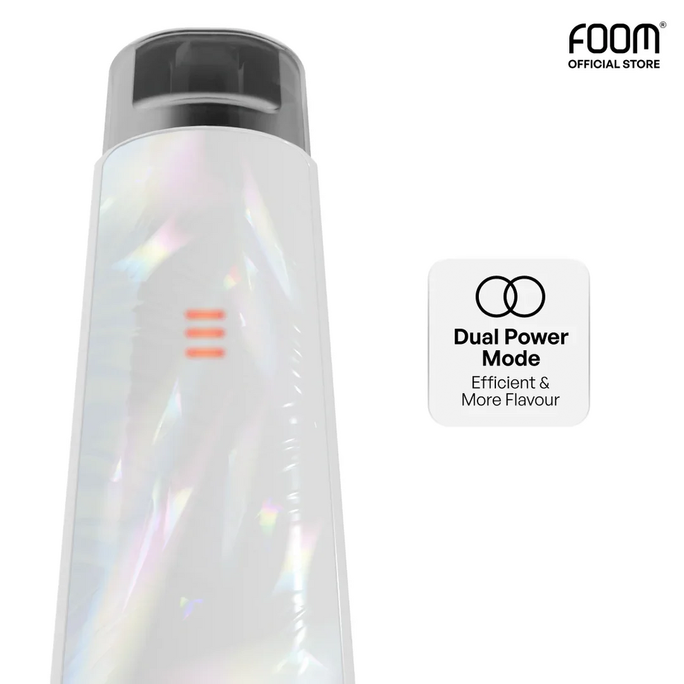 FOOM POD X SIGNATURE - WHITE CRYSTAL | FOOM Lab Global