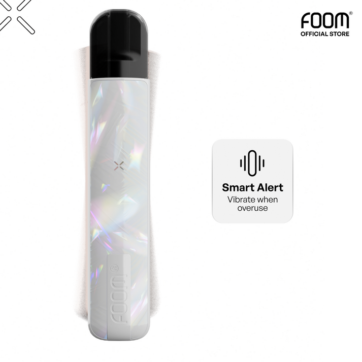 FOOM POD X SIGNATURE - WHITE CRYSTAL | FOOM Lab Global