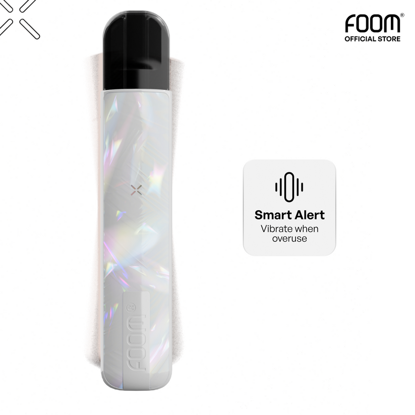 FOOM POD X SIGNATURE - WHITE CRYSTAL | FOOM Lab Global