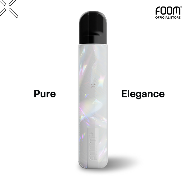 FOOM POD X SIGNATURE - WHITE CRYSTAL | FOOM Lab Global