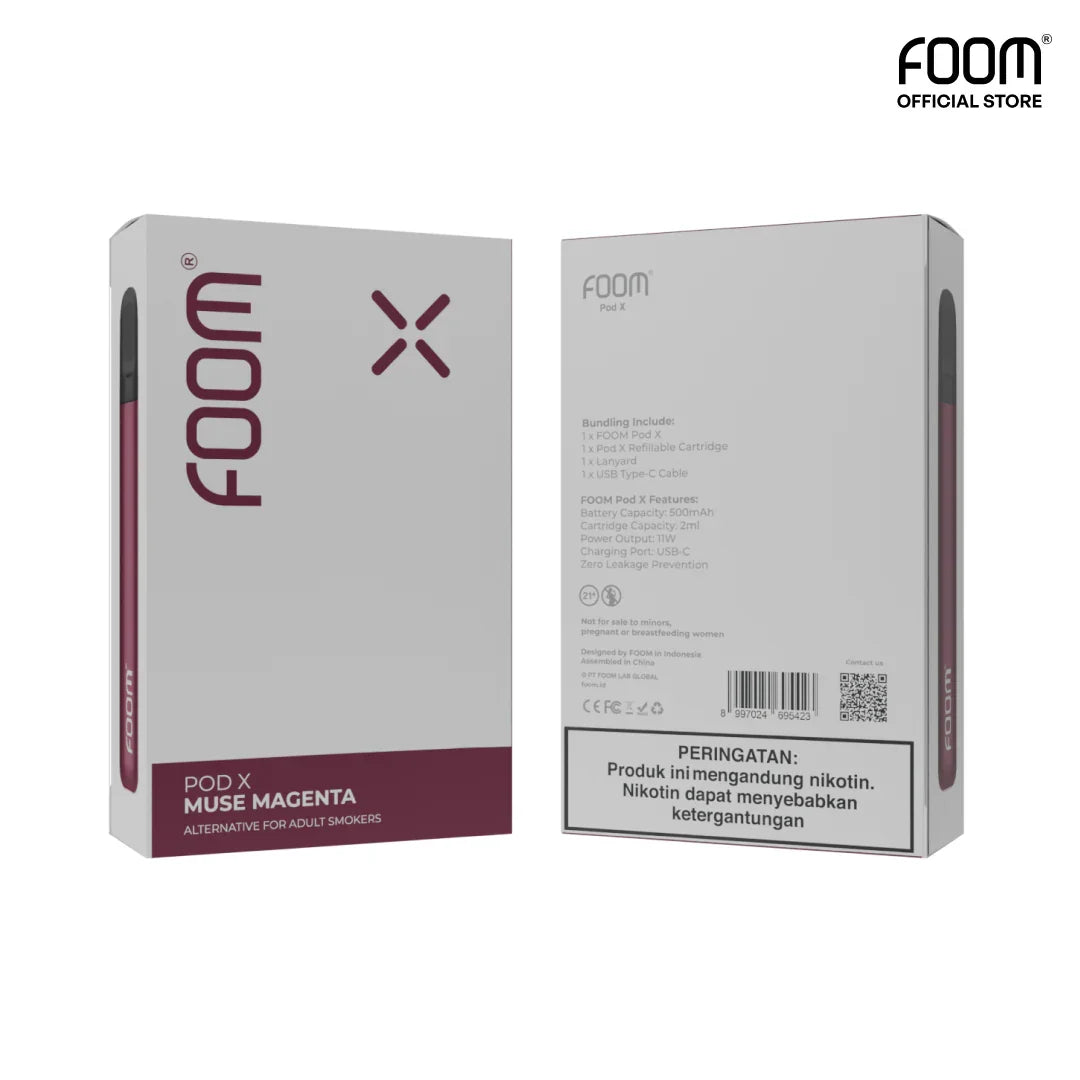 Pod X - Muse Magenta | FOOM Lab Global