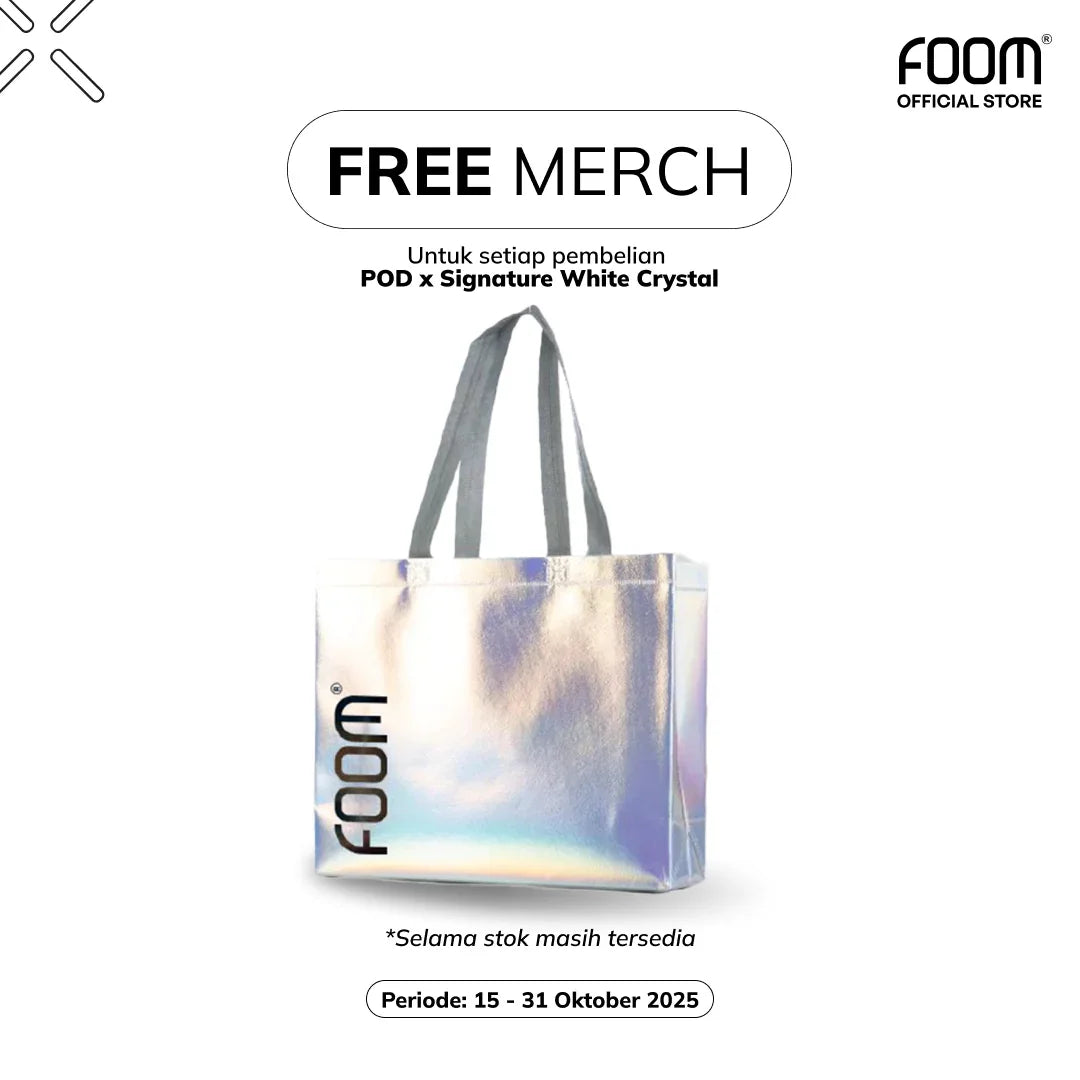 [NEW] FOOM POD X SIGNATURE - WHITE CRYSTAL | FOOM Lab Global