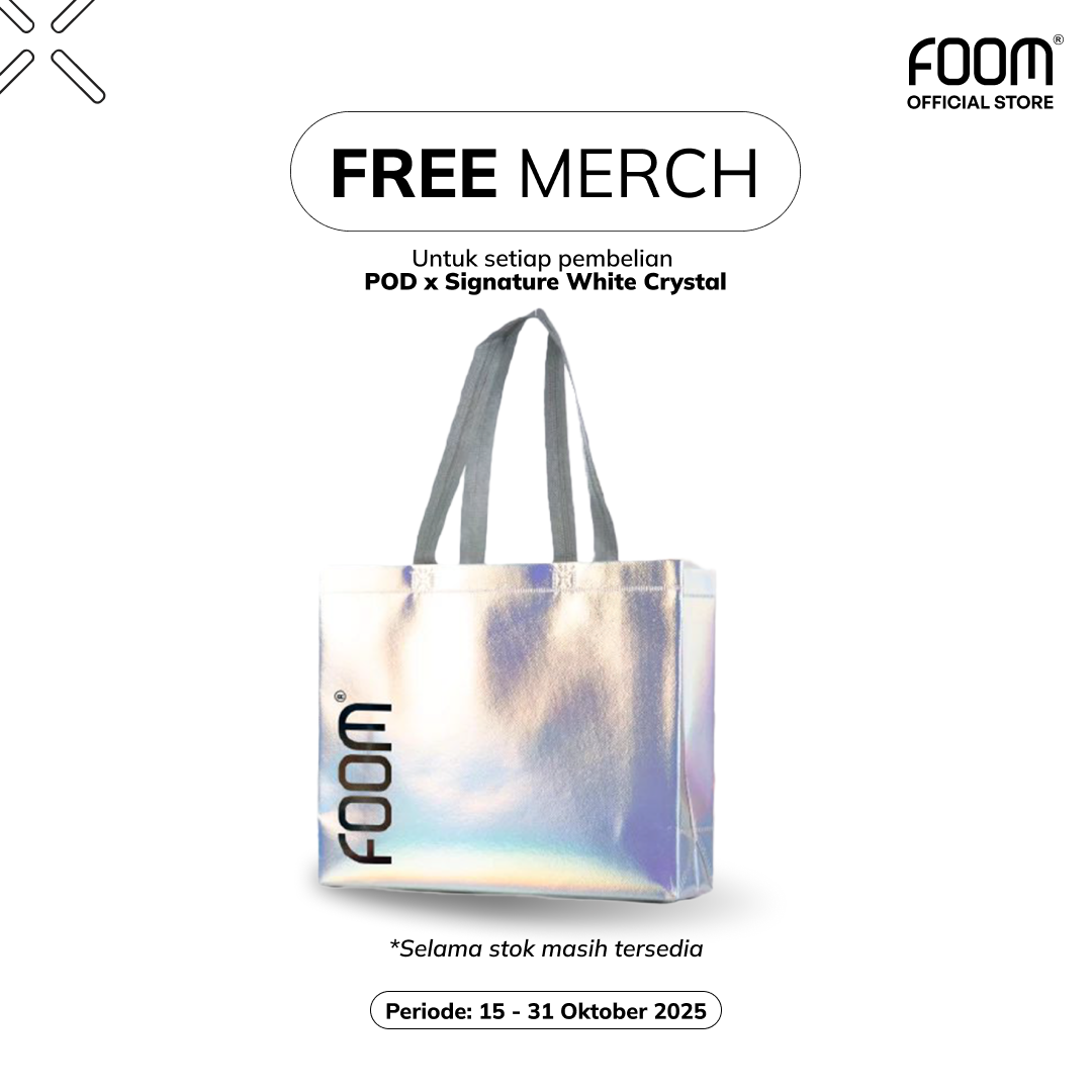 [NEW] FOOM POD X SIGNATURE - WHITE CRYSTAL | FOOM Lab Global