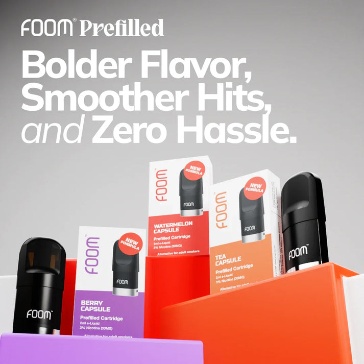Prefilled Cartridge Foom X | FOOM Lab Global