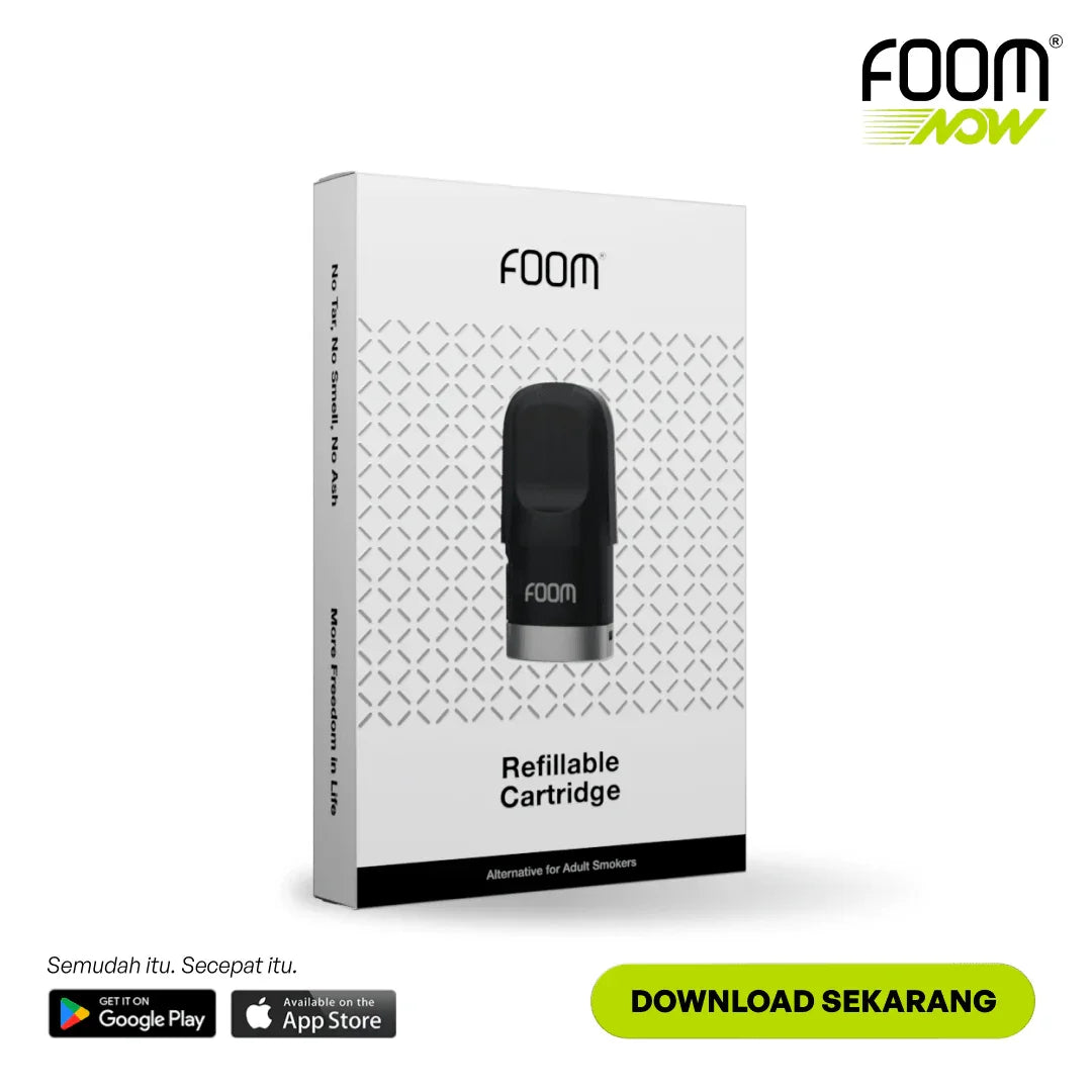 Refillable Cartridge X Pack (Isi 3Pcs) | FOOM Lab Global