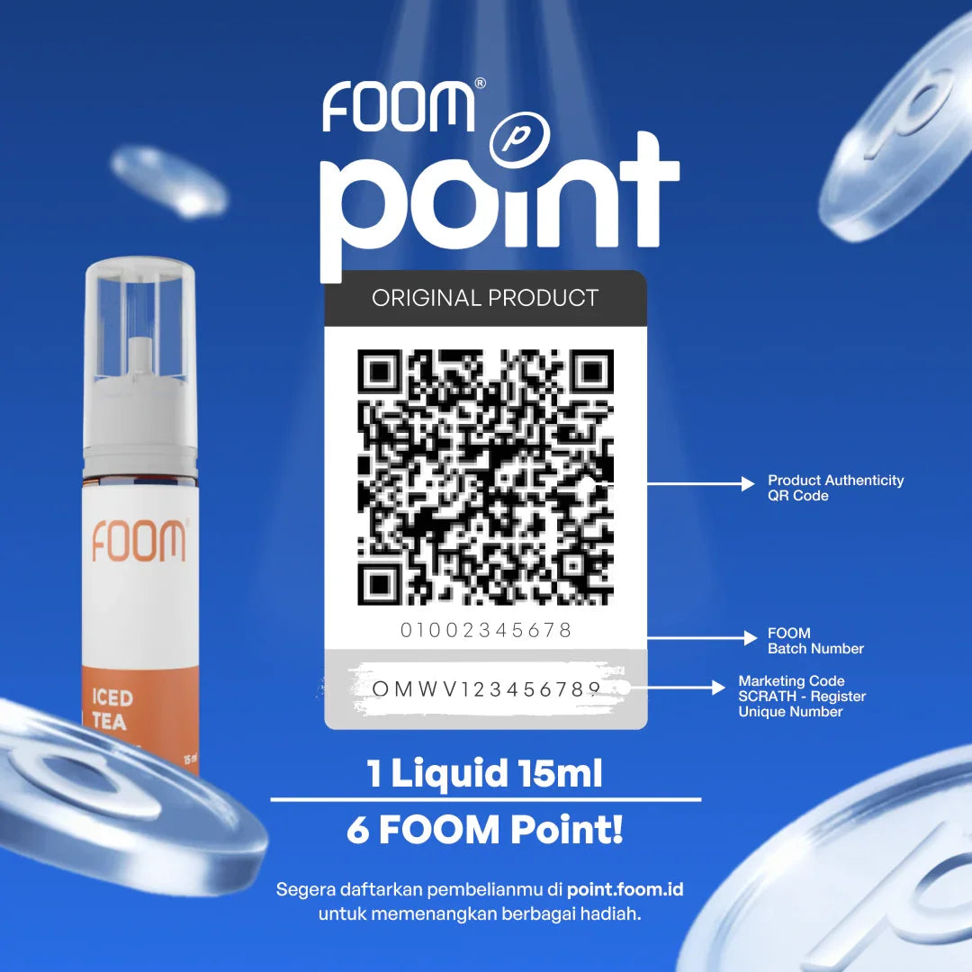 LIQUID FOOM ICED TEA - 15ML SERIES | FOOM Lab Global