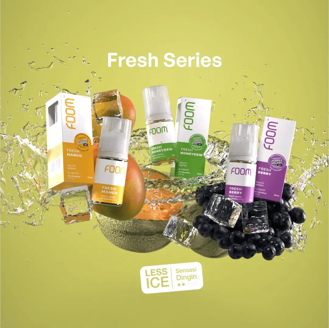 Liquid Berry Salt Nic, Cocok untuk Pods Vape | FOOM