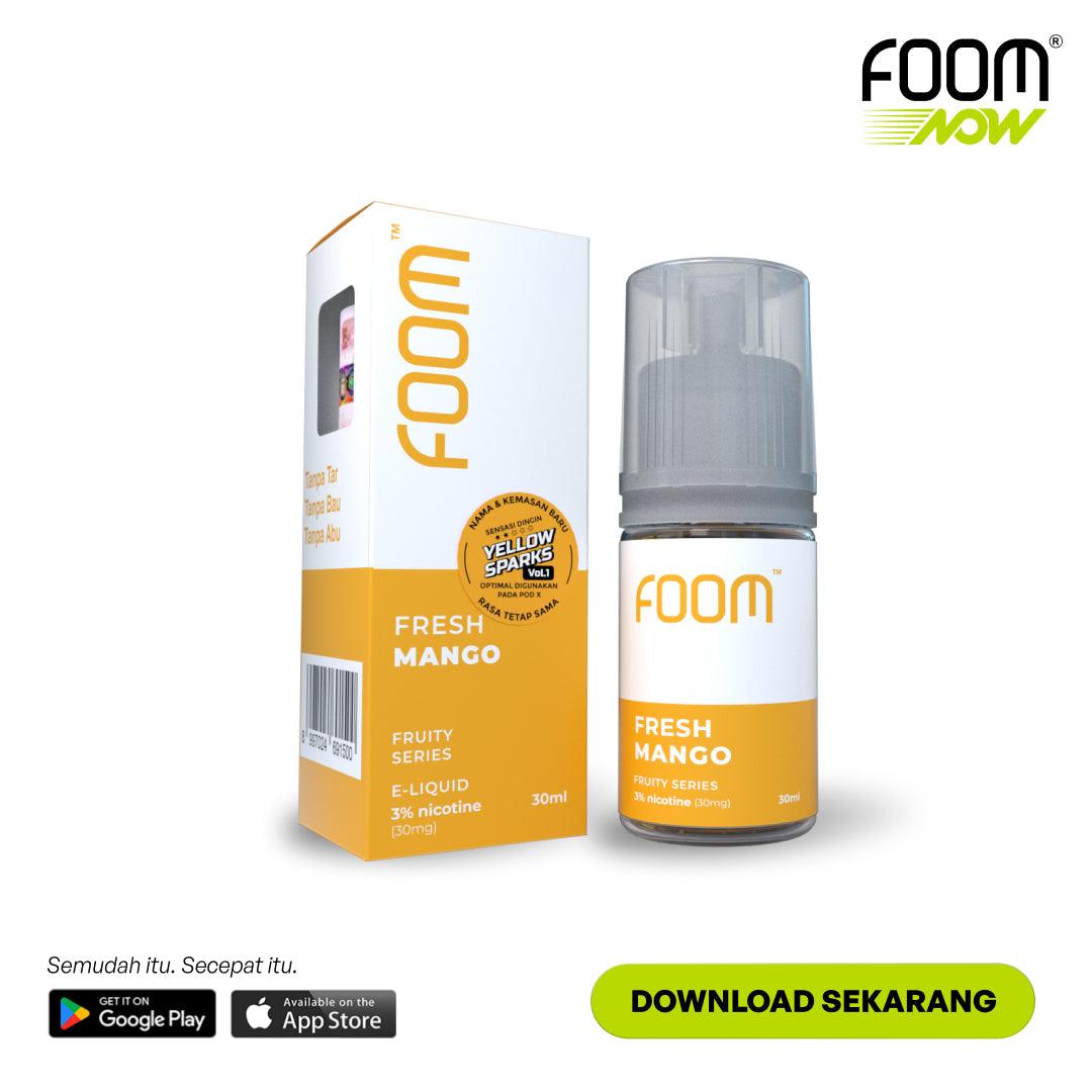 Liquid Saltnic - Fresh Icy FOOM V1 | FOOM Lab Global