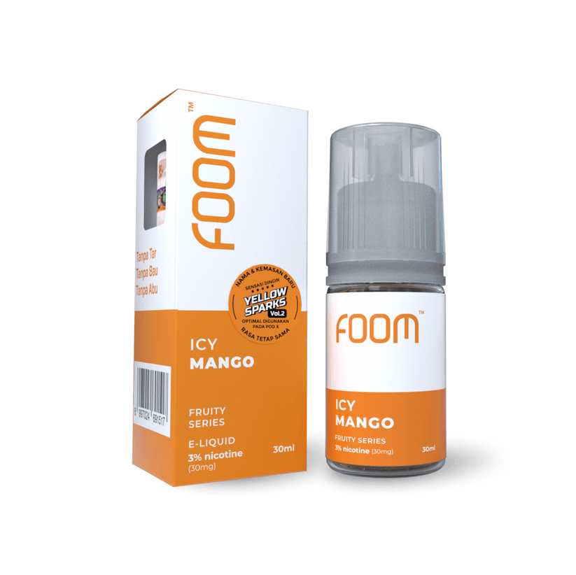 Liquid Salt Nic - Fruity Icy Series V2 FOOM | FOOM Lab Global
