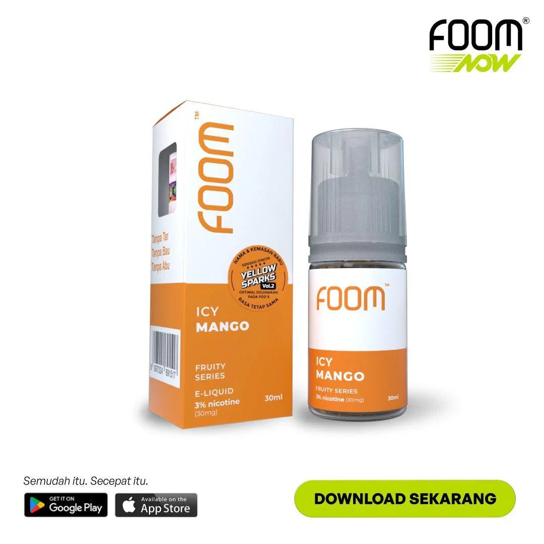 ICY MANGO [Fruity Series V2] | Liquid Mangga Terbaik | FOOM