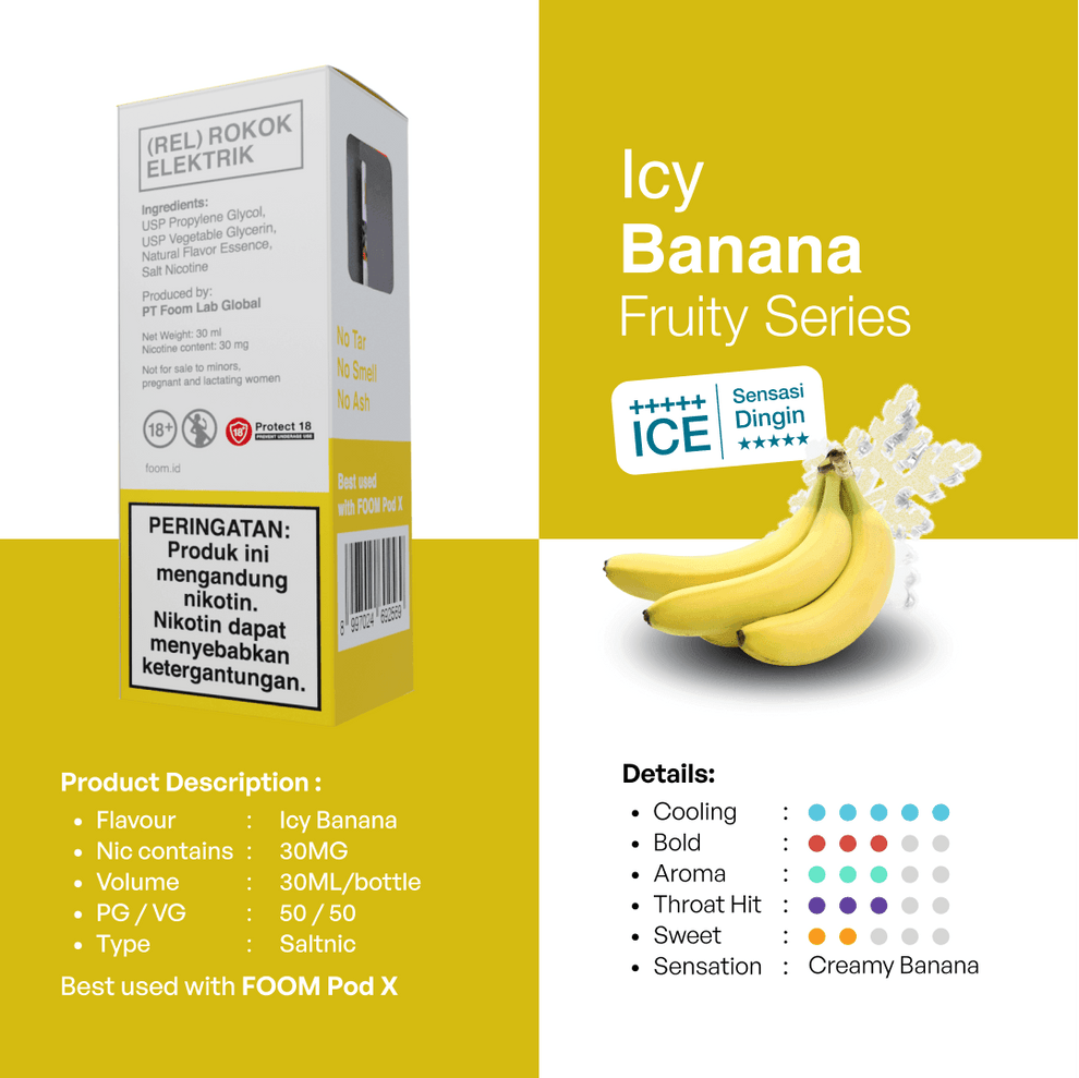 Icy Banana - Icy Series | FOOM Lab Global