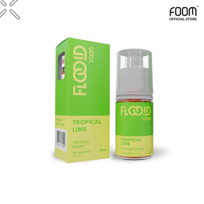 Liquid Vape LIME Tropical Series Flooid | FOOM | FOOM Lab Global