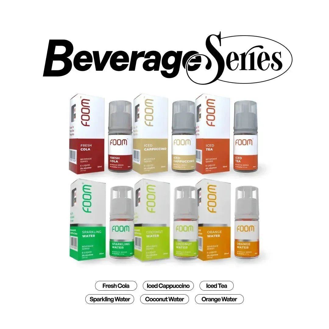 Liquid Saltnic Iced Tea, Fresh Cola dan lainnya - Beverage Series FOOM ...