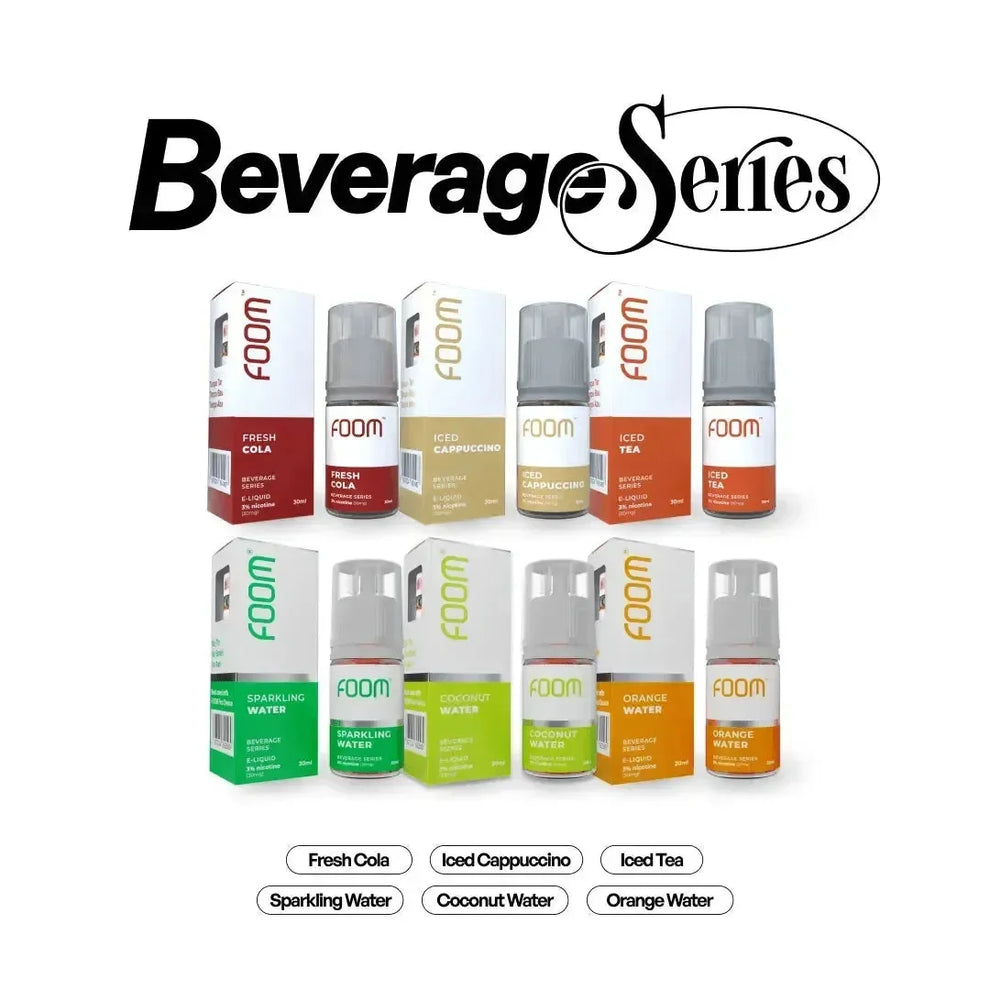 Liquid Saltnic Iced Tea, Fresh Cola dan lainnya - Beverage Series FOOM ...