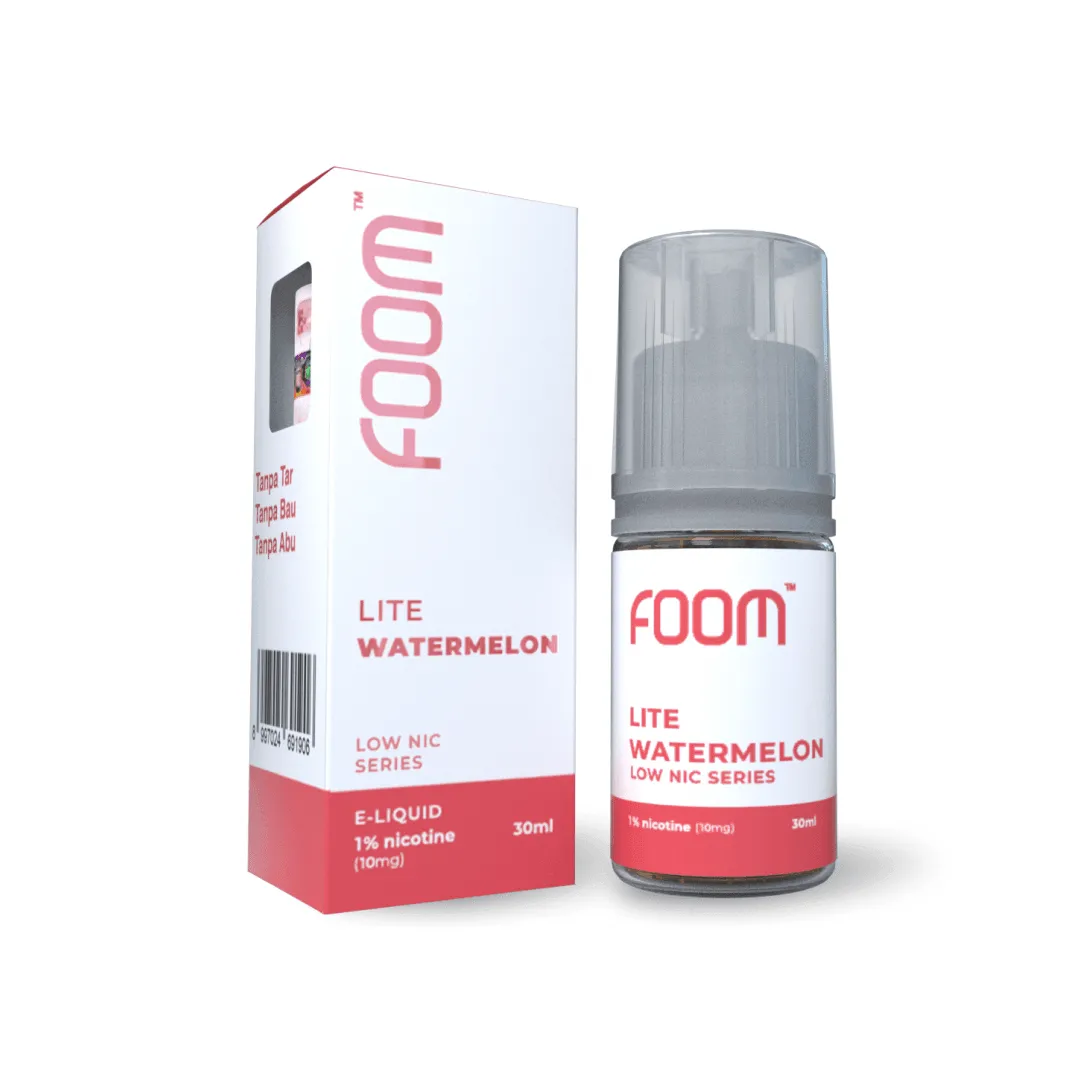 Liquid Saltnic Low Nic - Lite Series FOOM | FOOM Lab Global