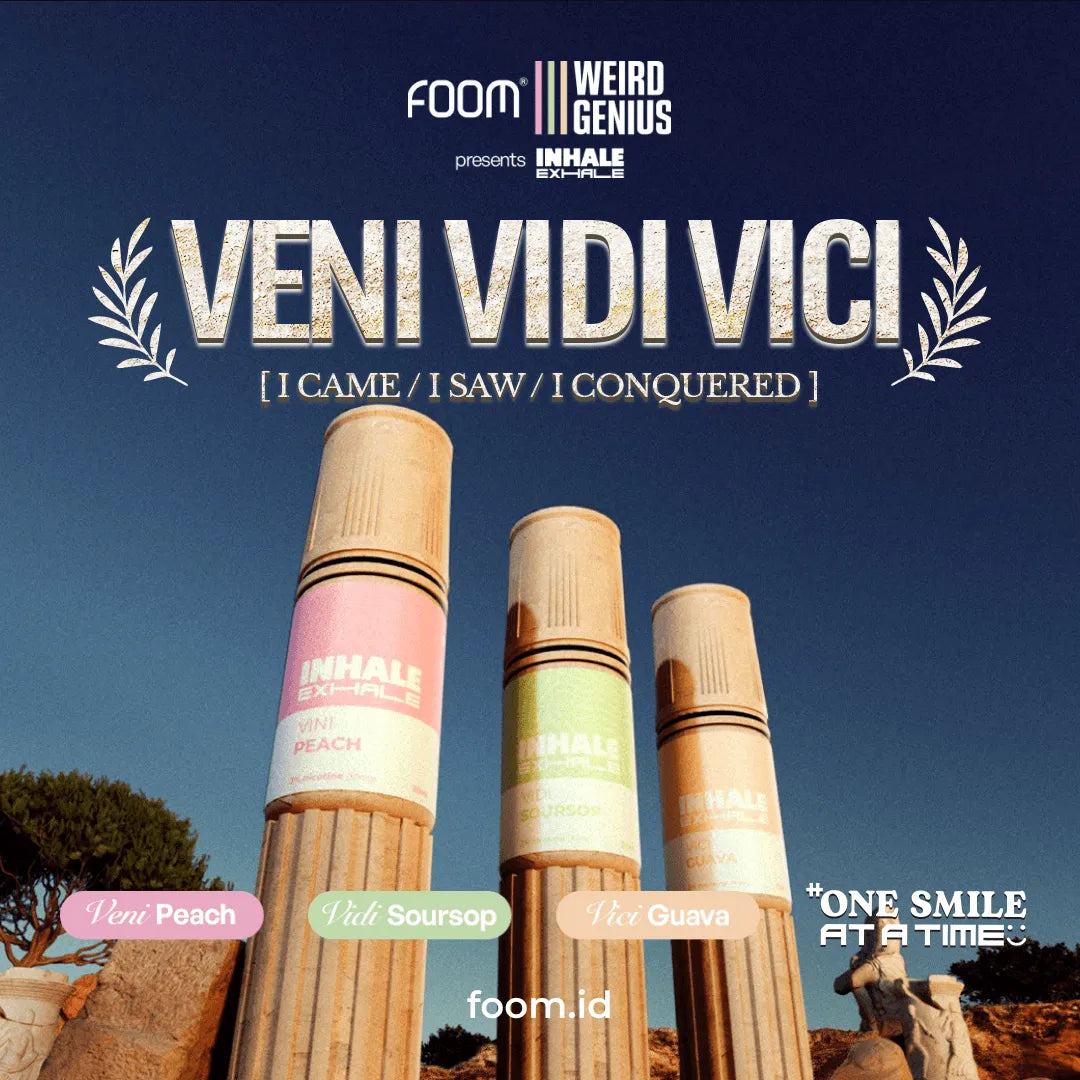 Liquid Veni Peach - Weird Genius Inhale Exhale Series | FOOM