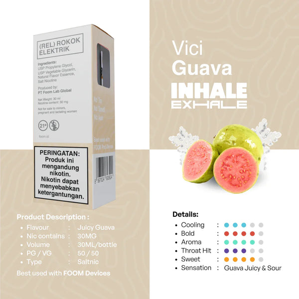 Liquid Vici Guava - Weird Genius Inhale Exhale Series | FOOM | FOOM Lab ...