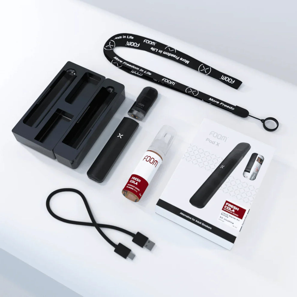 Pod X Absolute Black Bundling Fresh Cola 15 Ml | FOOM Lab Global