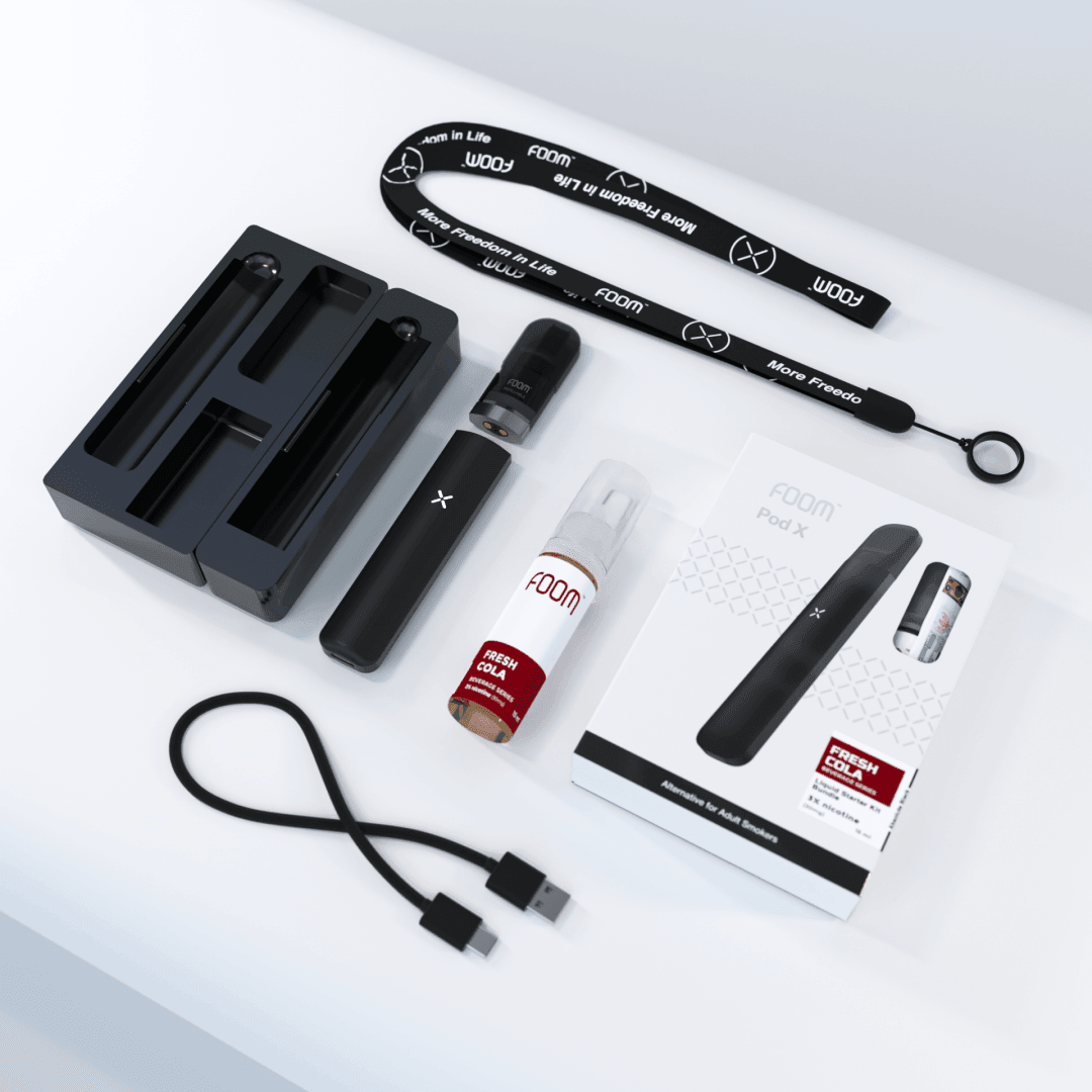 Pod X Absolute Black Bundling Fresh Cola 15 Ml | FOOM