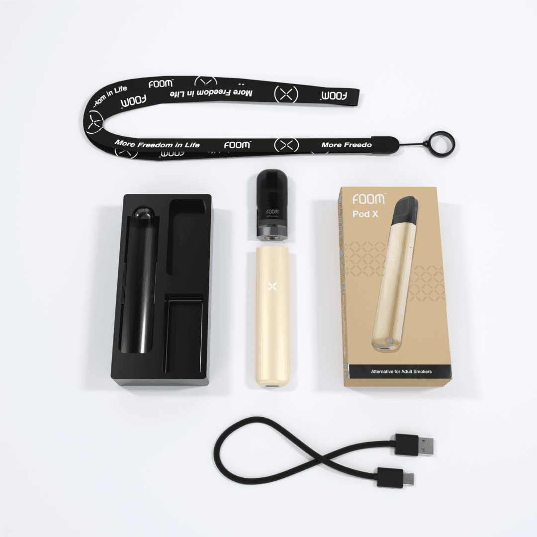 Pod X - Brilliant Gold | FOOM