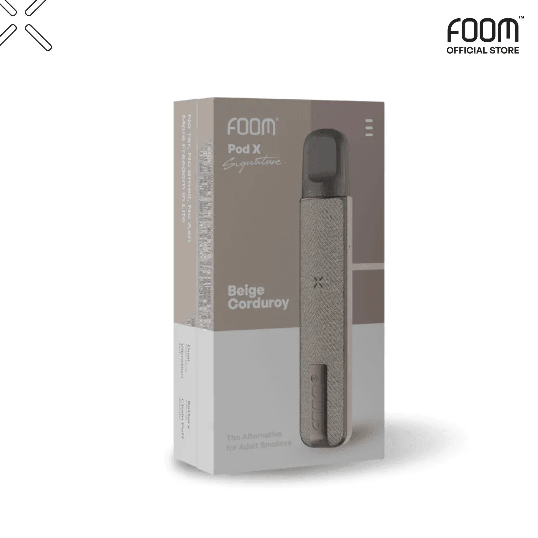 Pod X Signature - BEIGE CORDUROY | FOOM