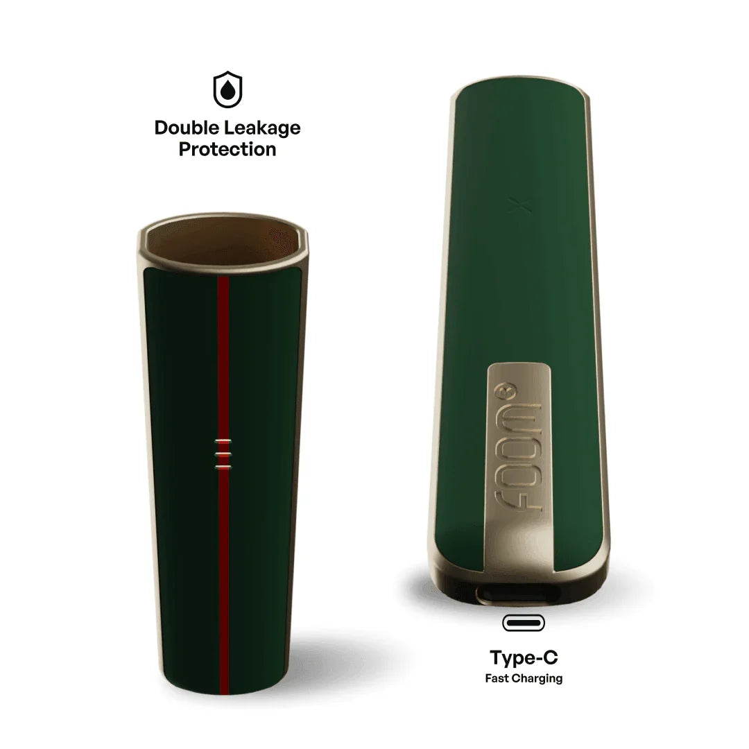 Pod X Signature - Green Satin | FOOM Lab Global