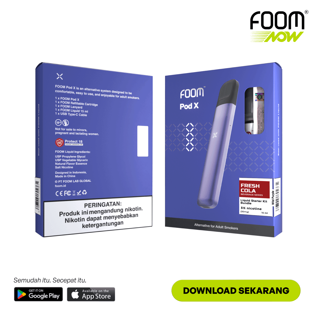 Pod X Wild Purple Bundling Fresh Cola 15 Ml | FOOM Lab Global