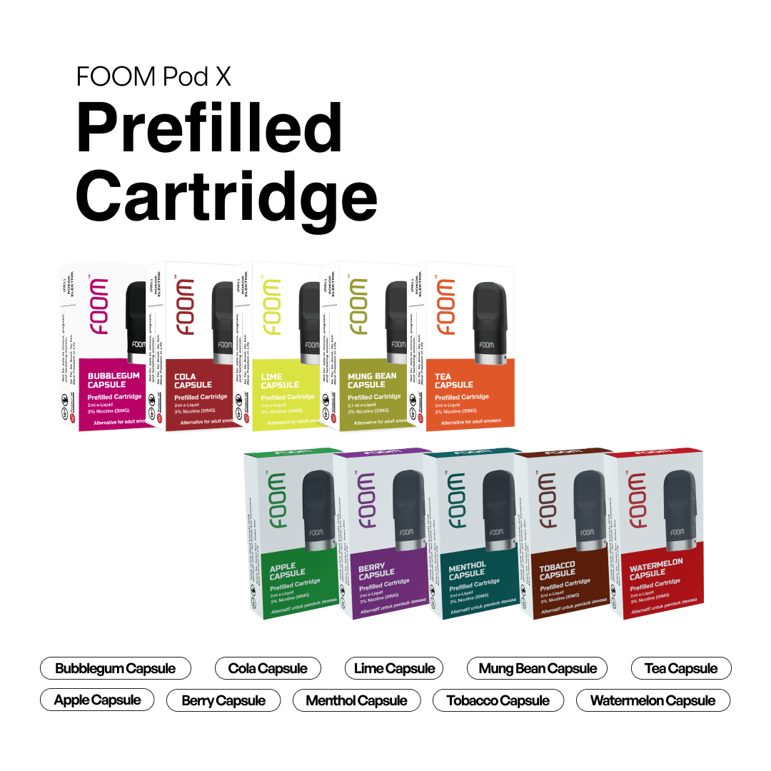 Jual Cartridge Pods Terbaik 2025 | FOOM Lab Global